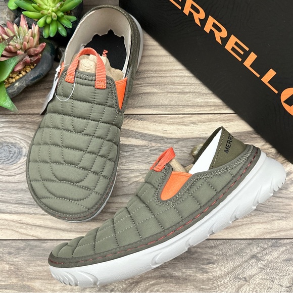 Merrell | Shoes | Nib Merrell Hut Moc Slip On Shoes Loafer Quilted ...